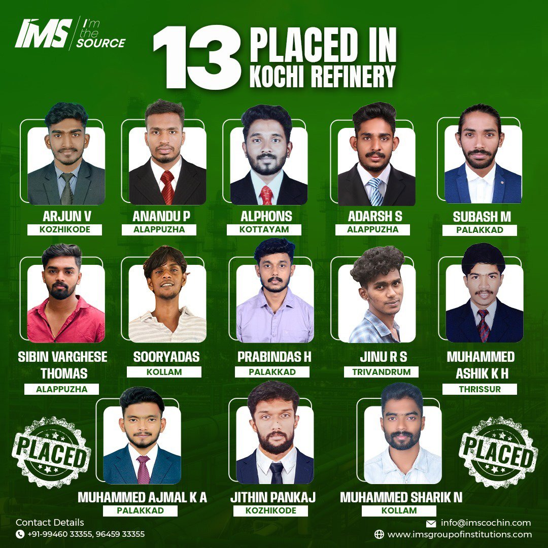 IMS COCHIN | Oil & Gas Training Institute Kerala |Kochi| QA/QC